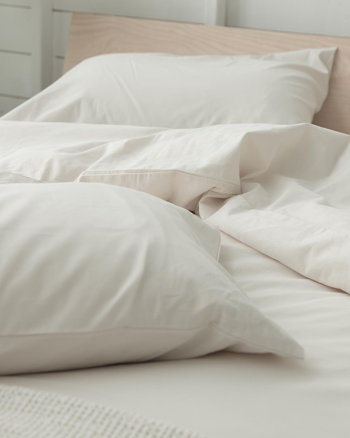 Washed Cotton/Hemp Dune - Au Lit Fine Linens