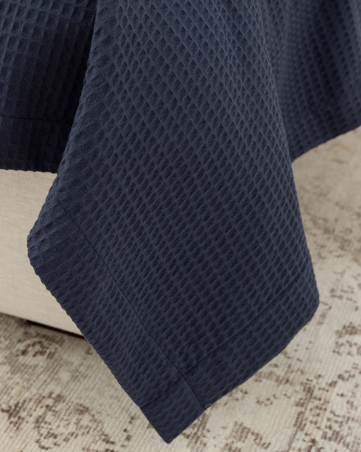 Large Waffle Coverlet - Au Lit Fine Linens