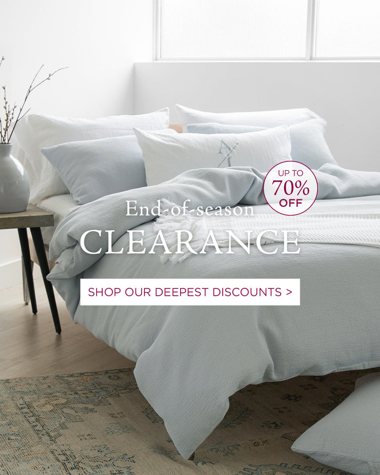 Bedding and Blankets | Luxury Linens Canada | Au Lit Fine Linens