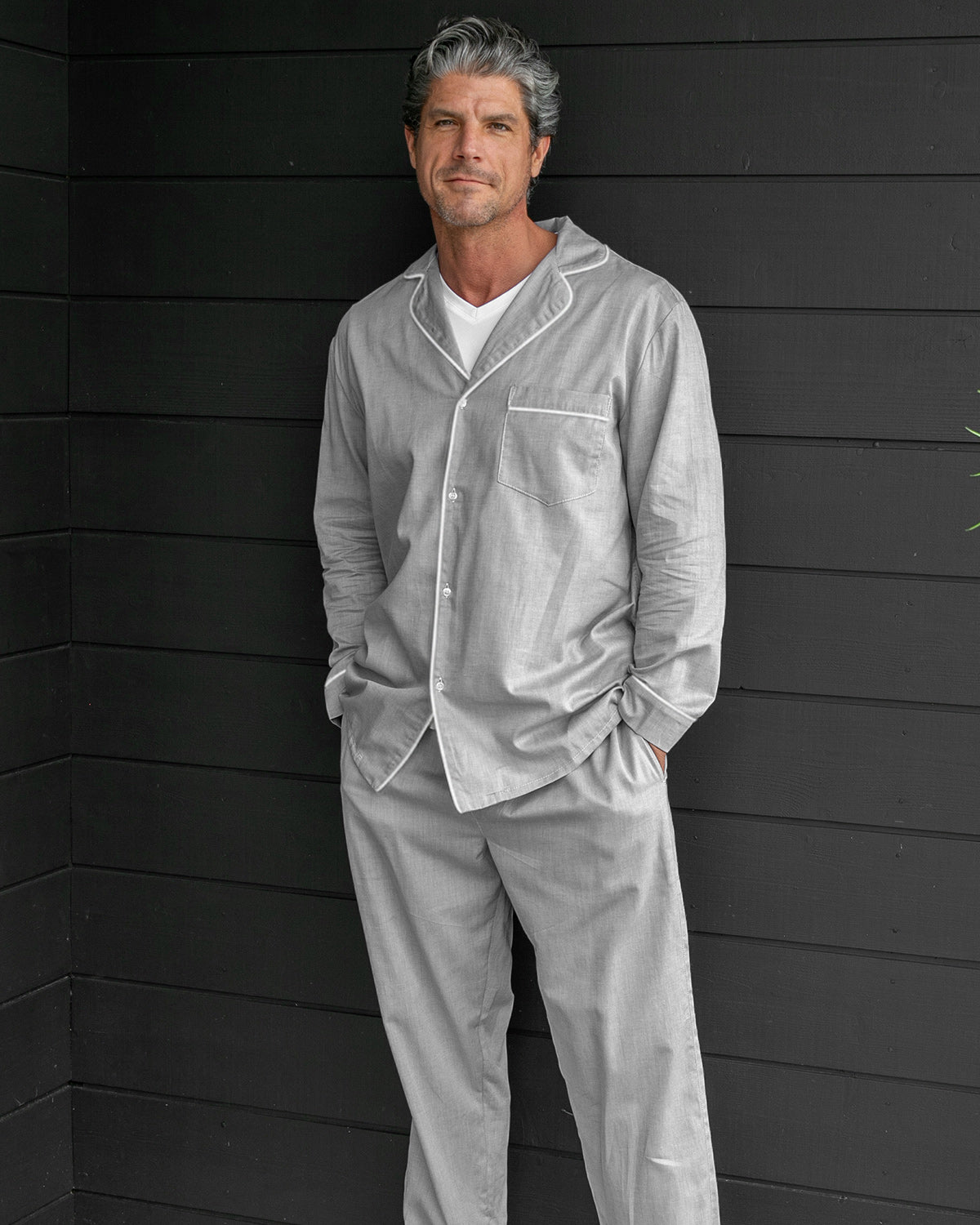 Men's Chambray Grey PJ