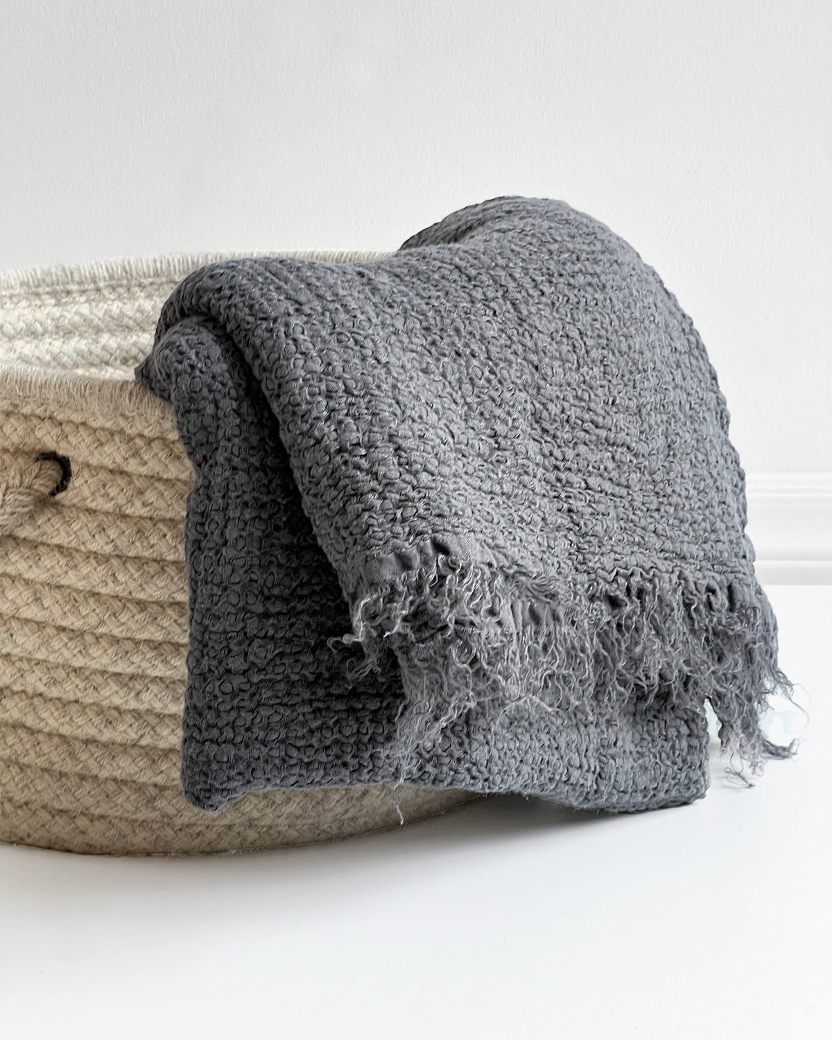 Nantucket Washed Linen Throw