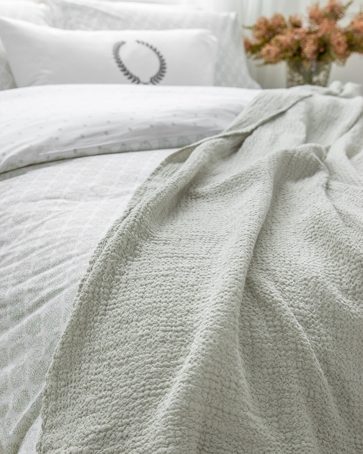 Nantucket Washed Linen Throw