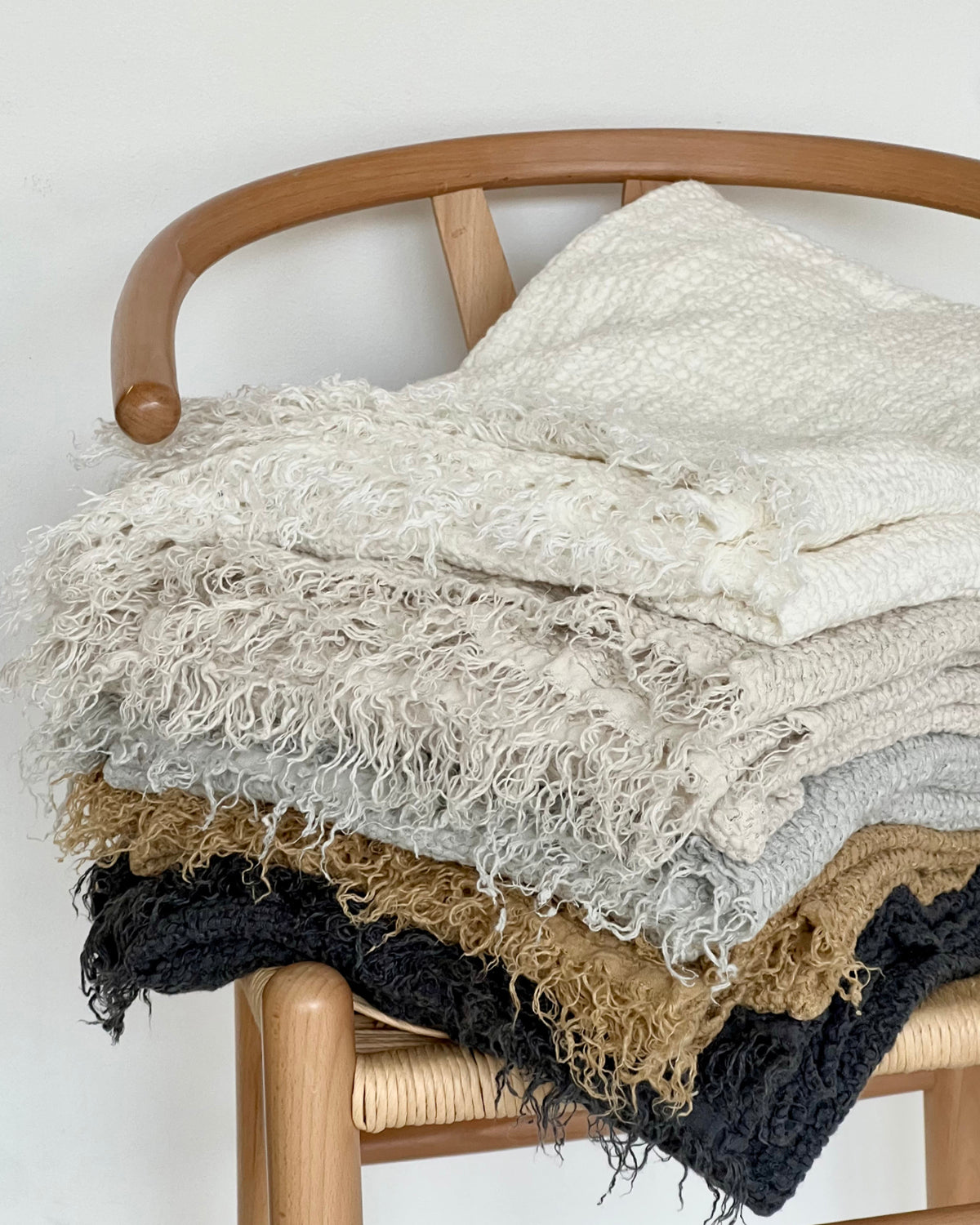 Nantucket Washed Linen Throw