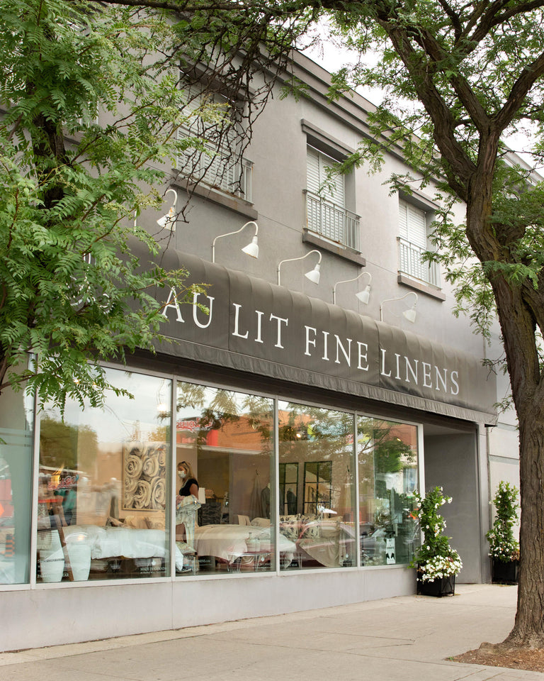 Bedding and Blankets | Luxury Linens Canada | Au Lit Fine Linens