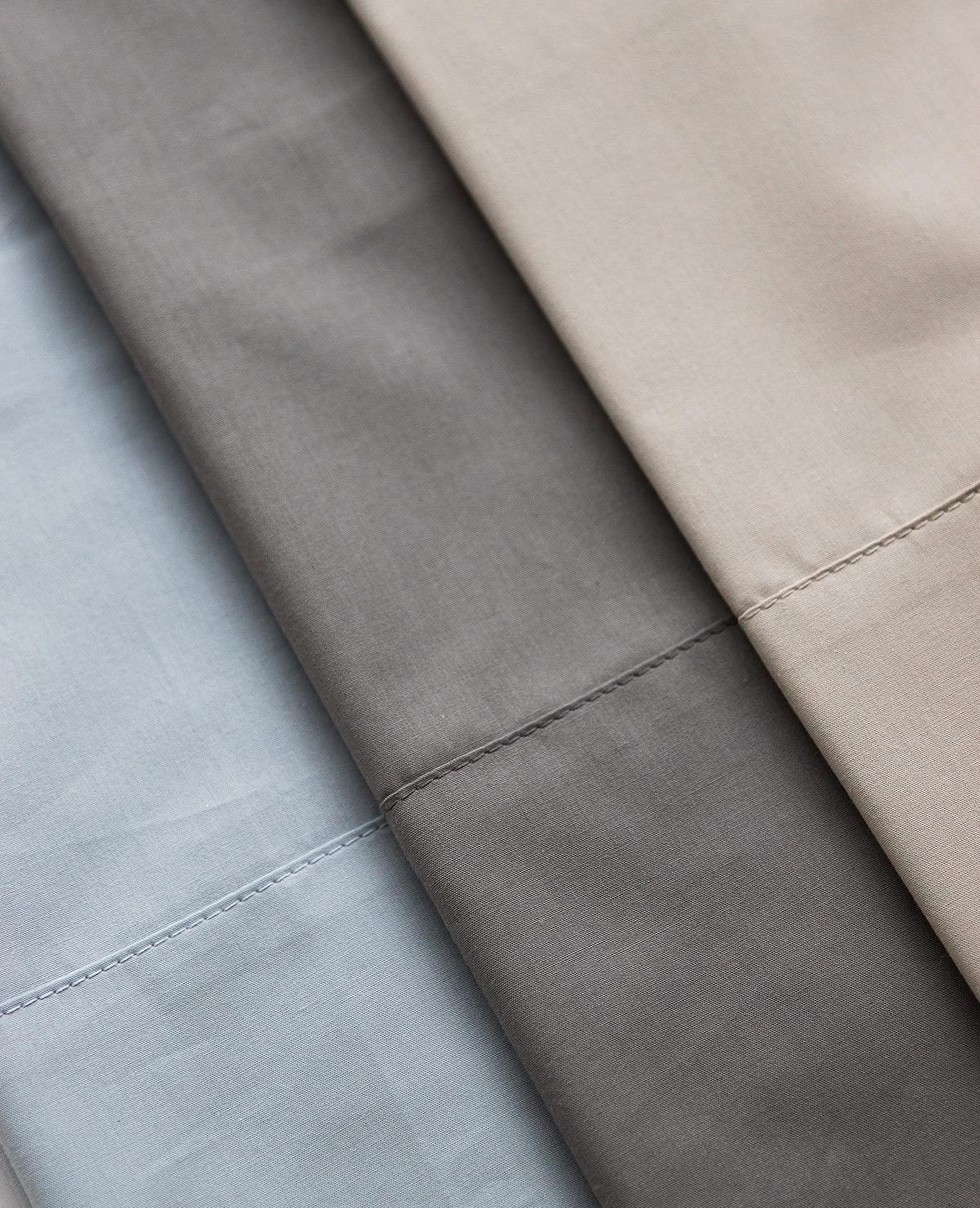 200 Thread Count Percale Mineral - Au Lit Fine Linens