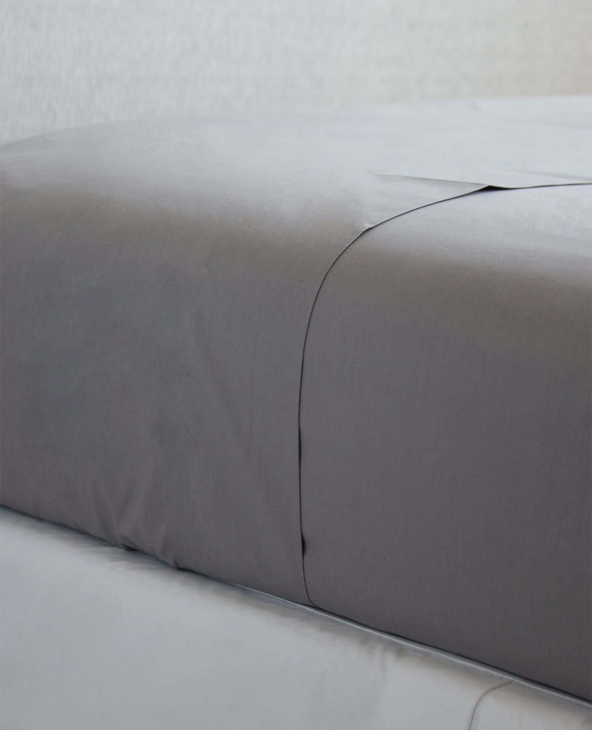 200 Thread Count Percale Smoke - Au Lit Fine Linens