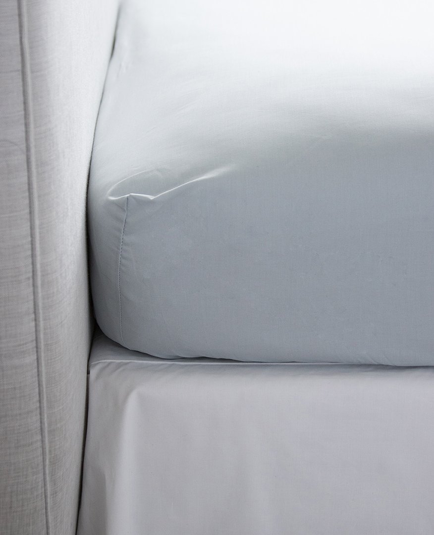200 Thread Count Percale Mineral - Au Lit Fine Linens