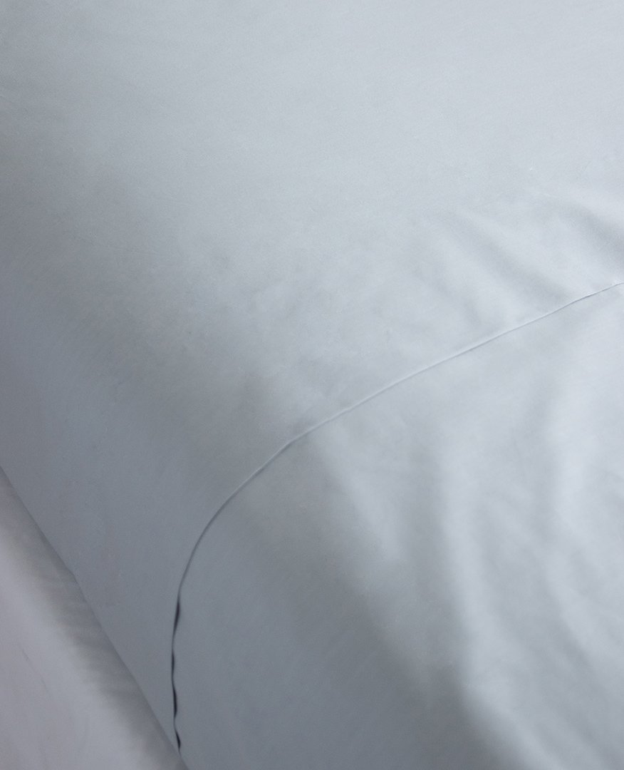 200 Thread Count Percale Mineral - Au Lit Fine Linens