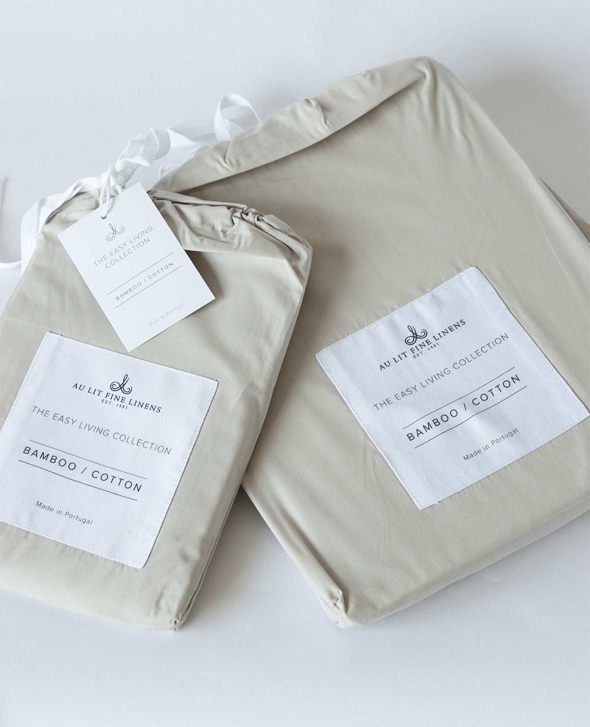 Bamboo/Cotton Percale Granite