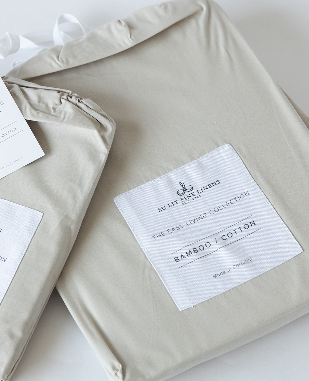 Bamboo/Cotton Percale Granite