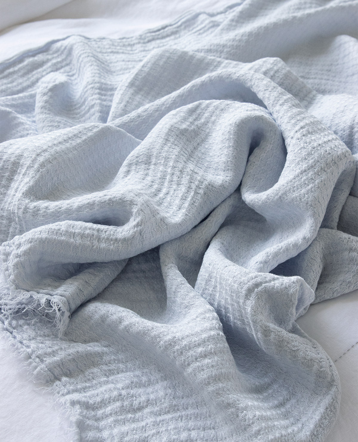 Hampton Linen Throw Mineral