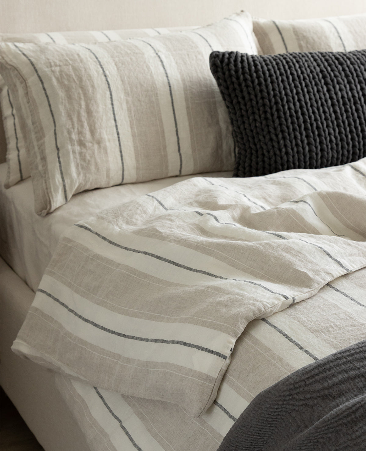 Lavato Linen Flax - Au Lit Fine Linens