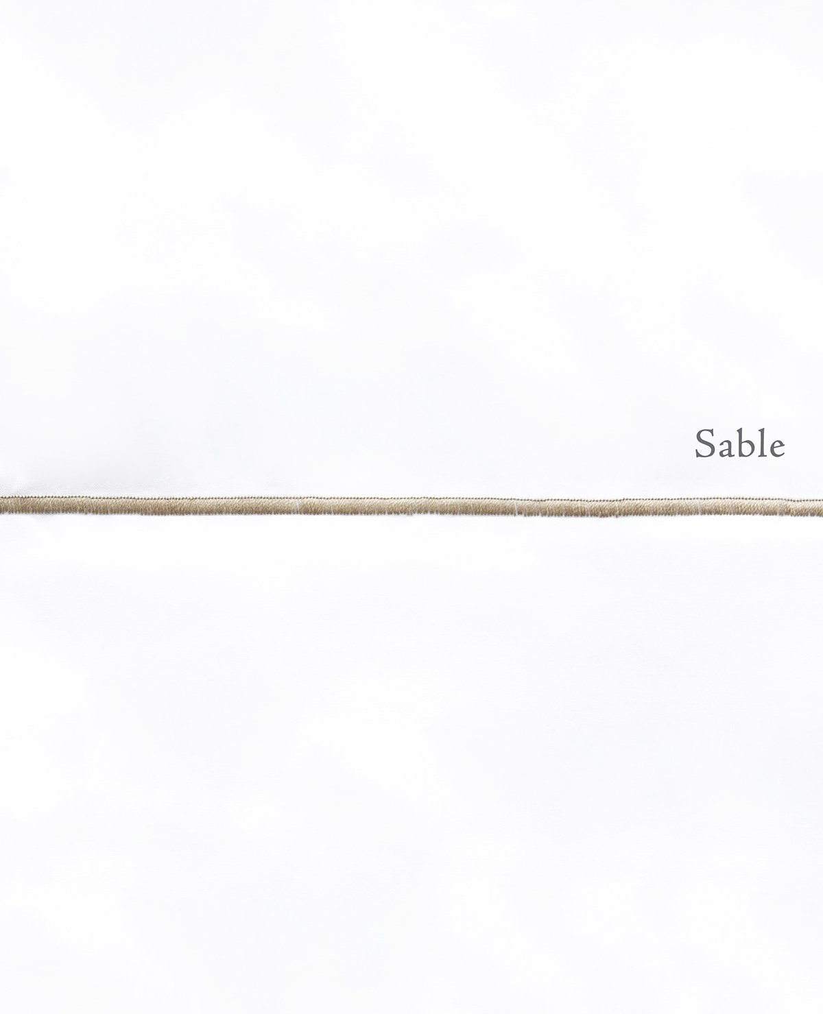 Custom Monogrammed Sheets 220 Percale - Au Lit Fine Linens