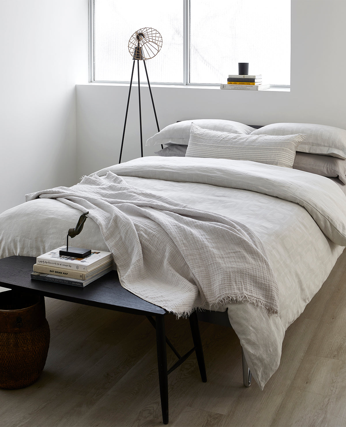 Lavato Linen Clay - Au Lit Fine Linens