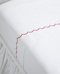 Scallop Embroidery Sheets - Au Lit Fine Linens