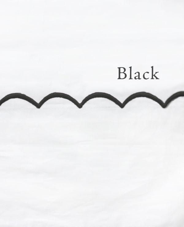 Scallop Embroidery Sheets - Au Lit Fine Linens